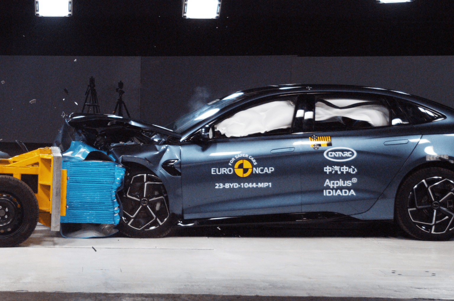 ผลทดสอบความปลอดภัย EURO NCAP BYD SEAL ได้คะแนน 5 ดาว